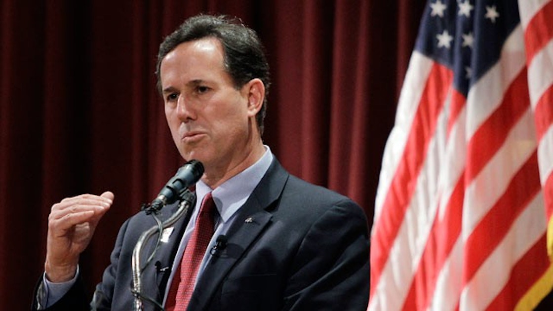 Santorum’s Secret Life Comes Back to Haunt Him | www.splicetoday.com
