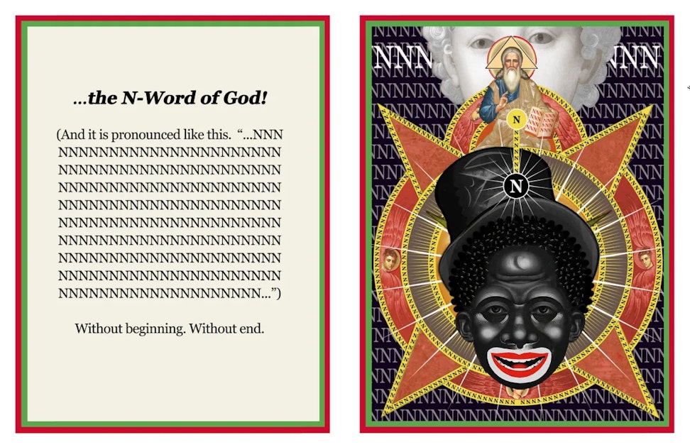 The “Byzantine Dadaism” of The N-Word of God | www.splicetoday.com