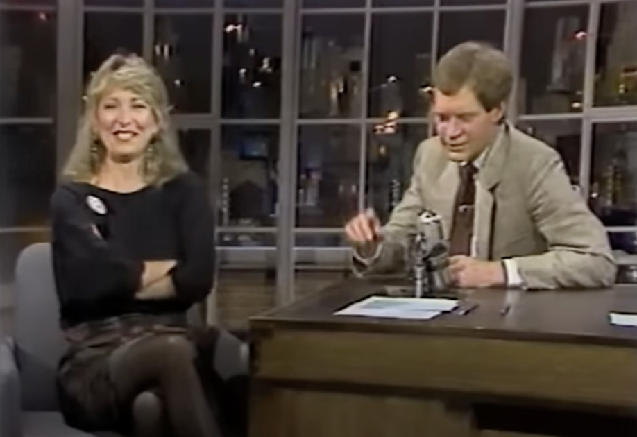Teri Garr on Late Night with David Letterman (1985-6) | www.splicetoday.com