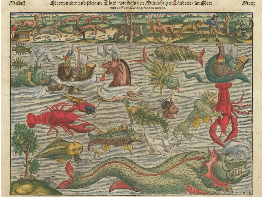 The Norwegian Sea Monster Map | www.splicetoday.com