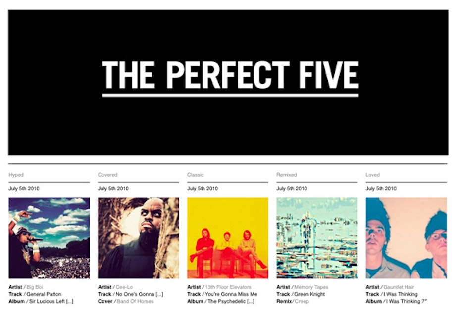 The Perfect Five | www.splicetoday.com